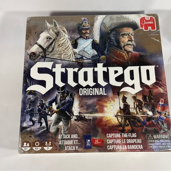 jumbos | Toys | Stratego Original Battlefield A Strategic Flag Battle ...
